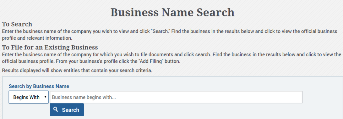South Carolina Business Entity Search | Name Your LLC in SC